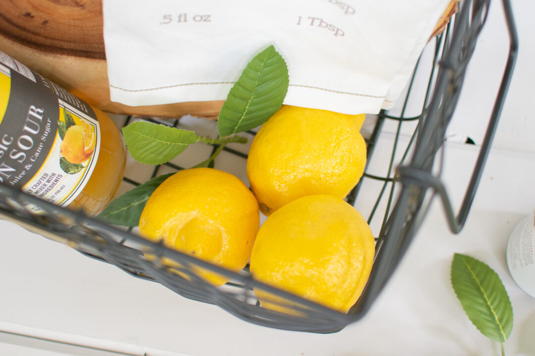 Easy Summer Gift Basket- Lemon Theme | The Mama Guide